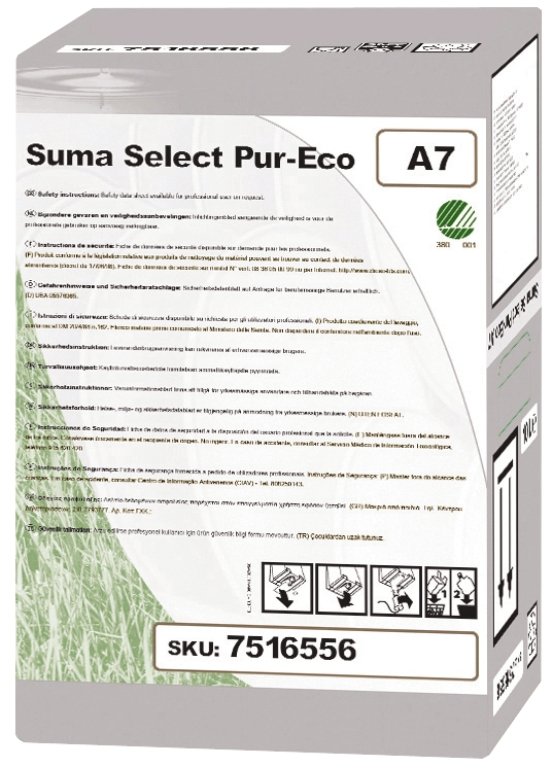 Suma Select Pur-Eco A7, Afspændingsmiddel, 10Ltr, SAFEPACK ...