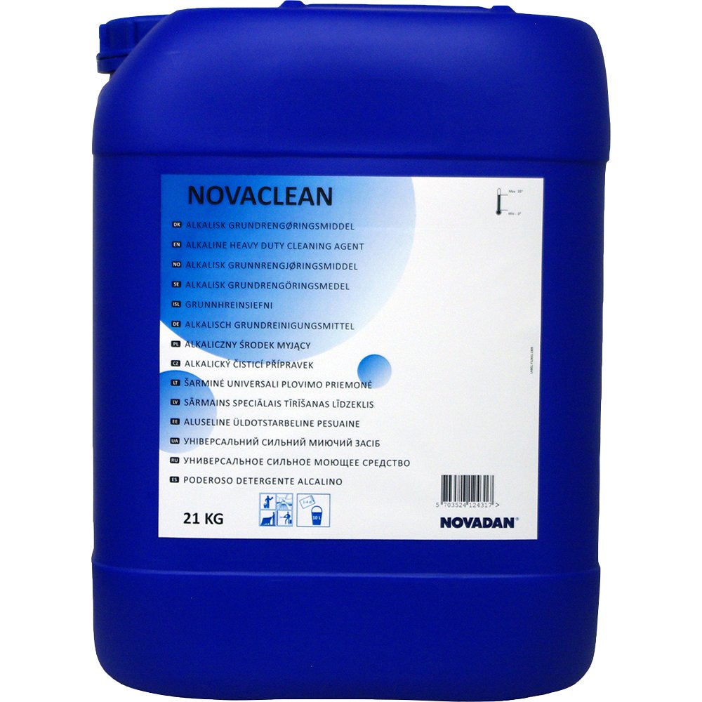 Novadan, Novaclean 20ltr, Olie- og fedtopløsning - Rengøringsmidler til ...