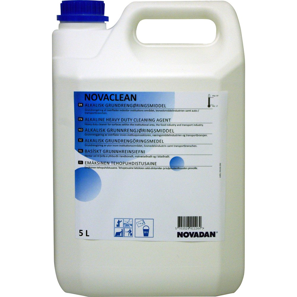 Novadan Novaclean Grundrengøring 5ltr - Grundrens - Polishfjerner - CM ...